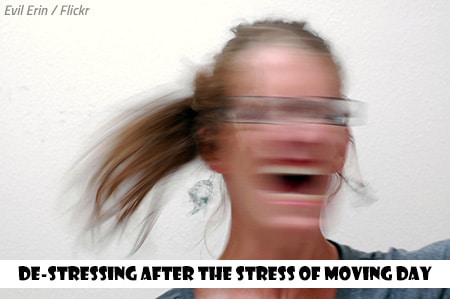 De-Stressing After the Stress of Moving Day - RemovalReviews